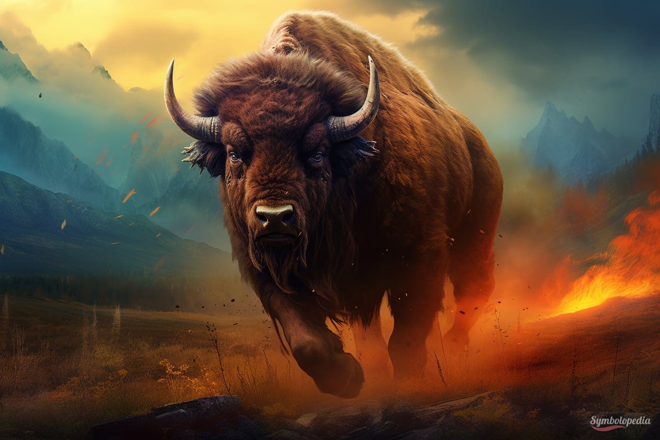 Bison Symbolism & Meaning - Symbolopedia