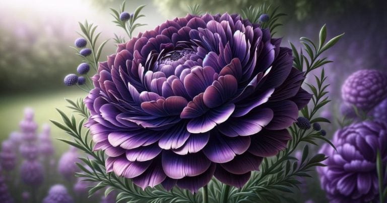 Simbolismo y significado de la flor morada - Symbolopedia