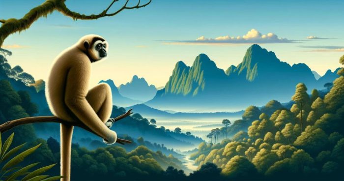 Gibbon Symbolism & Meaning - Symbolopedia